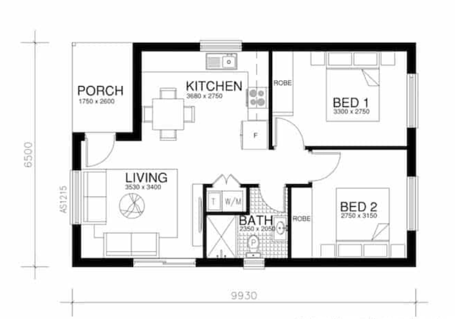 Custom Granny Flat Designs - InHouse Granny Flats